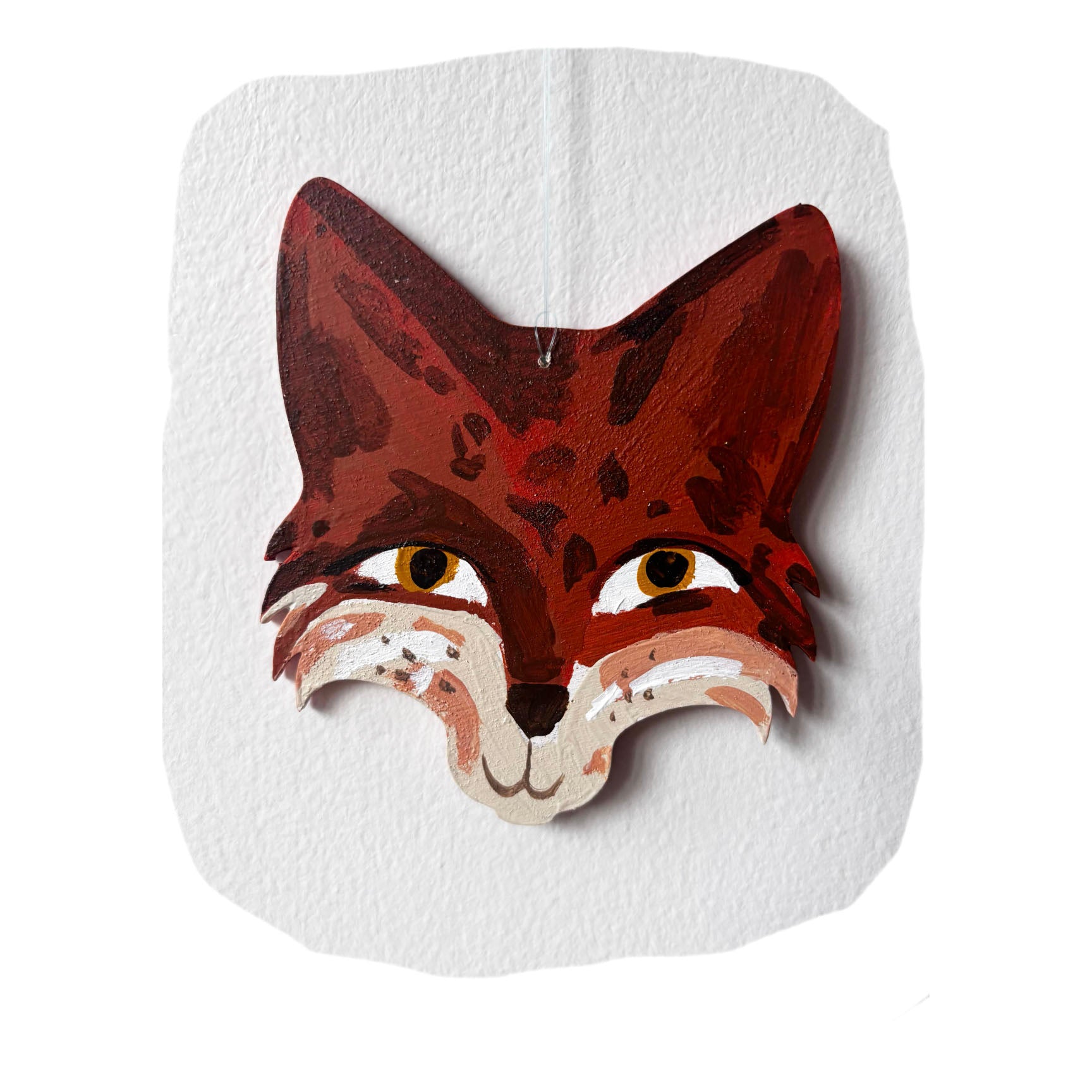 Fox Ornament – ELIZABETH GRAEBER